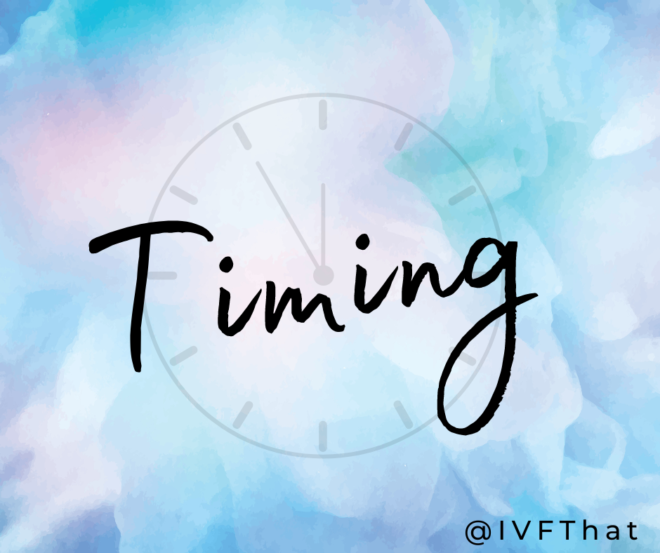 Timing – IVF That